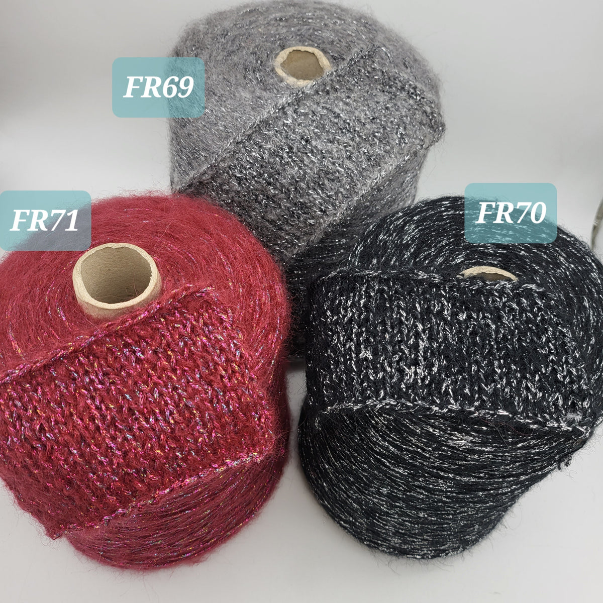 Chunky and shiny. Essential for adding a little bling! – Yarns from Italy