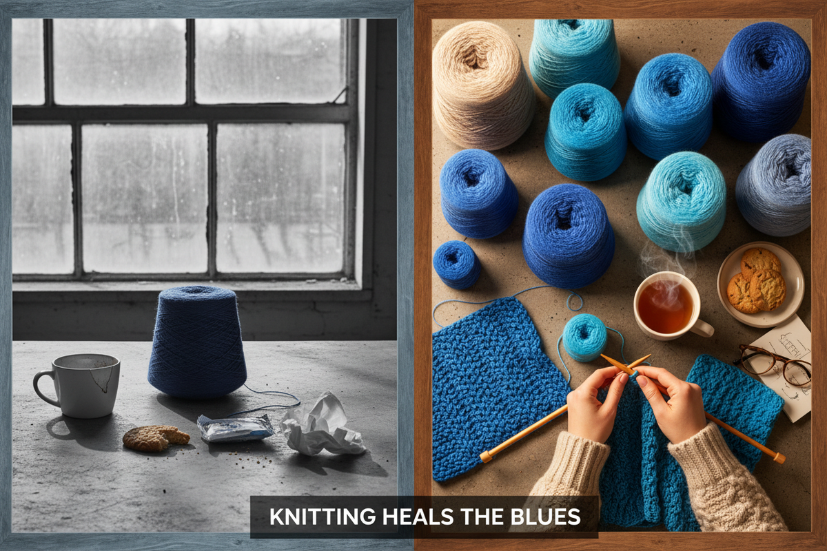 Blue Monday Yarn Sale: Comfort Crafting with Italian Fibers - Yarns ...